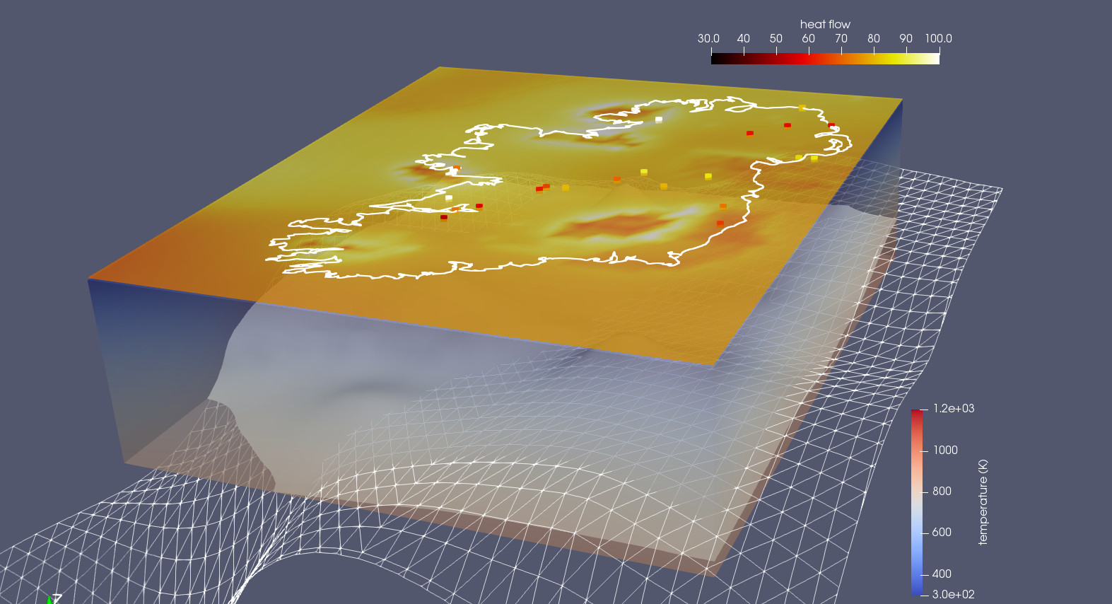 Adjoint inversion of geothermal potential in Ireland assimilating ...
